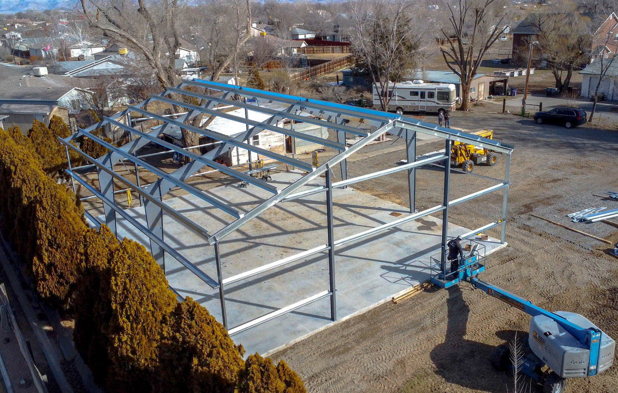 50 x 60 Shop Steel Building Kit – Great Western Building Systems